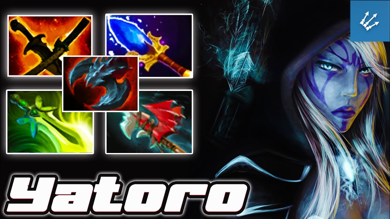 [ Team Spirit ] TS.Yatoro | Drow Ranger Safe Lane | Dota2 Pro Player ...