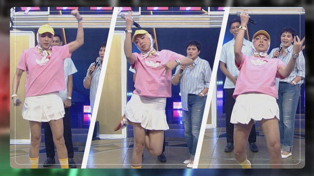 Vice Ganda tries viral 'Maybe This Time' dance - YouTube