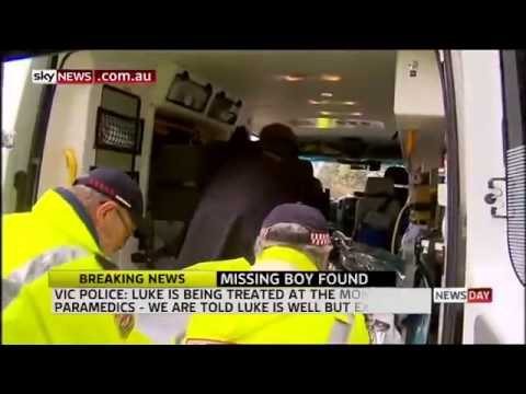 Missing 11 year old Luke Shambrook found after 5 days in dense bushland ...