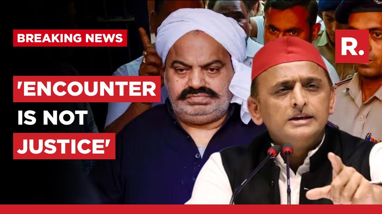 Atique Ahmed Son Encounter: First Response From Samajwadi Party - YouTube