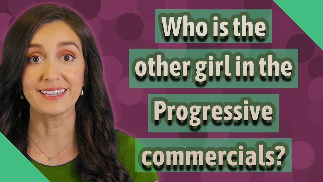 Who is the other girl in the Progressive commercials? - YouTube