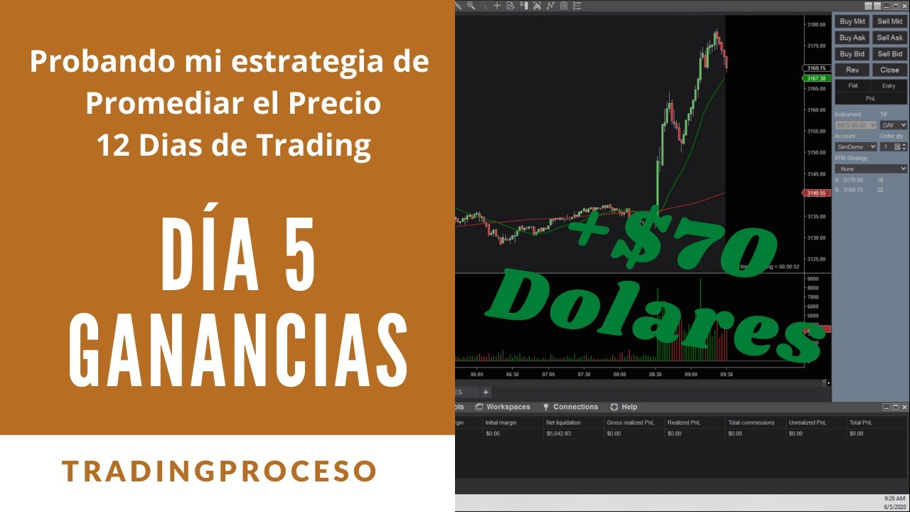 Ganancias de trading, 70 Dolares, Junio 11 2020 - YouTube