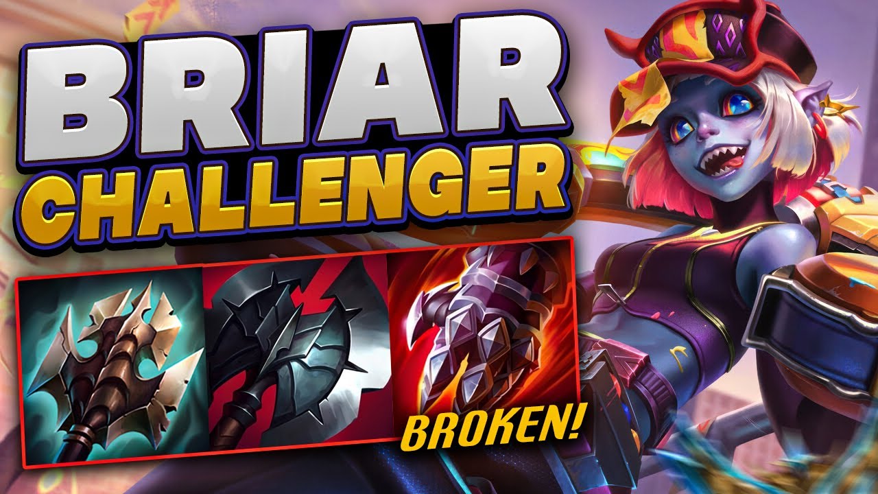 How I CARRY With The Best SOLOQ Jungler Briar EASY BUILD | Indepth ...