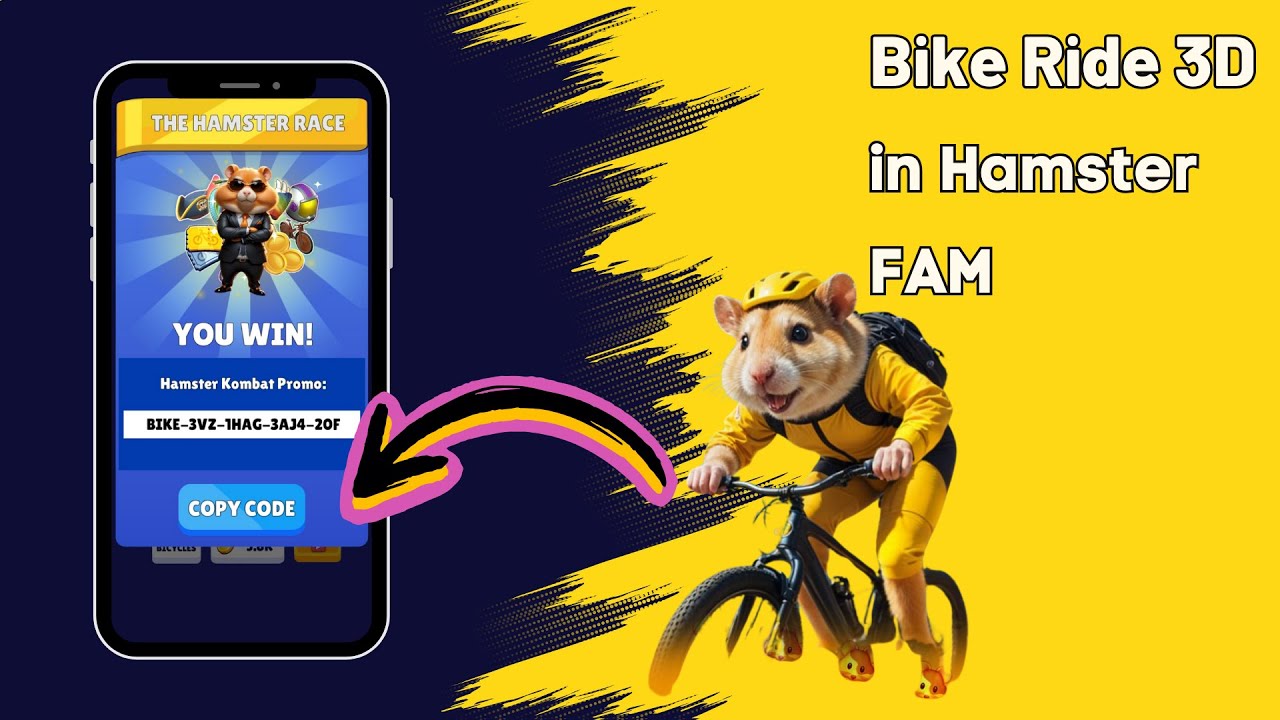 Hamster Kombat Bike Ride 3D Playground Gameplay - YouTube