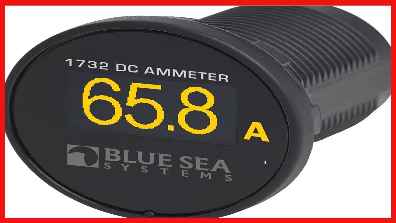 Blue Sea Systems Mini OLED Meters for Marine, RV and More - YouTube