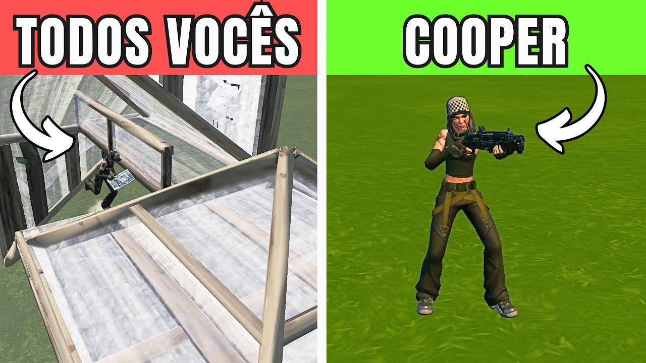 Mecânicas de Pro Player no Fortnite | Cooper Mostra Como Se Tornar ...