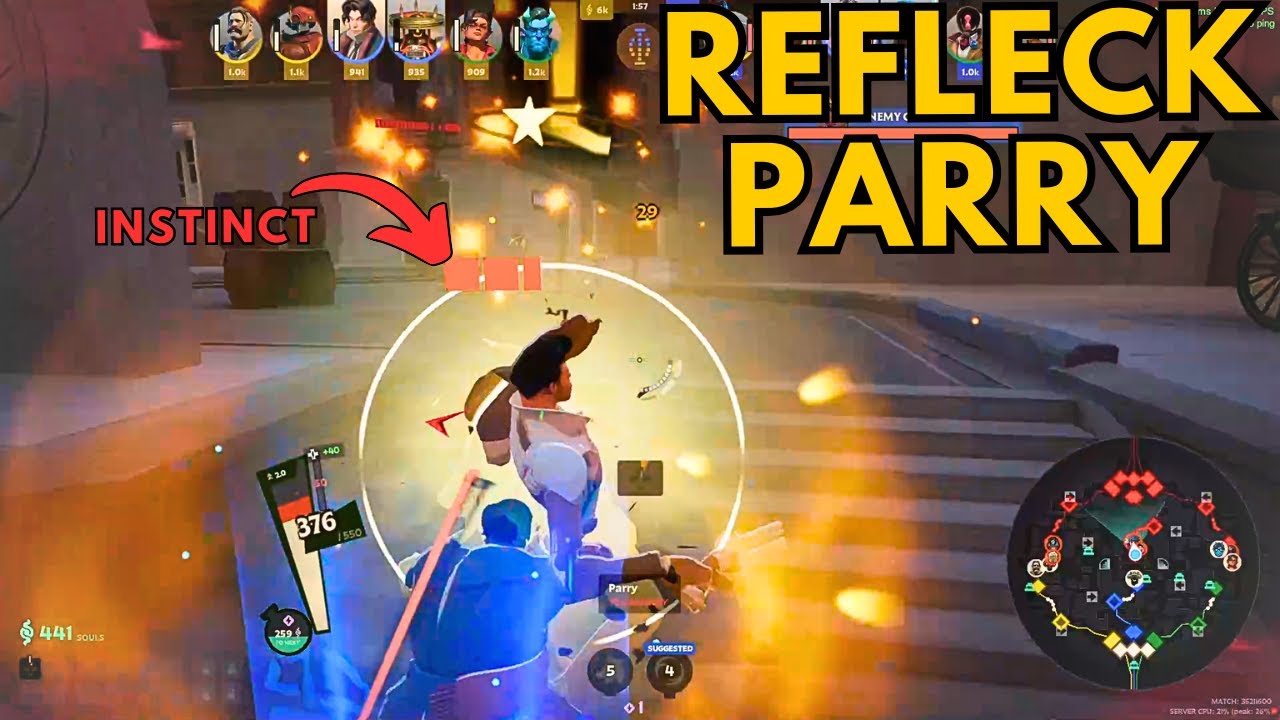 Instinct Refleck Parry - Deadlock Highlight Ep 212 - YouTube