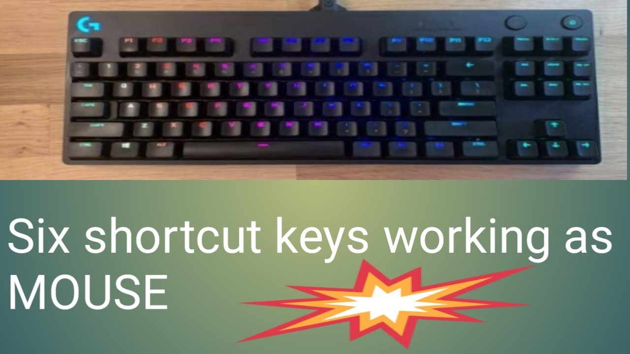 Six shortcut Keys For Keyboard Work without Mouse - YouTube