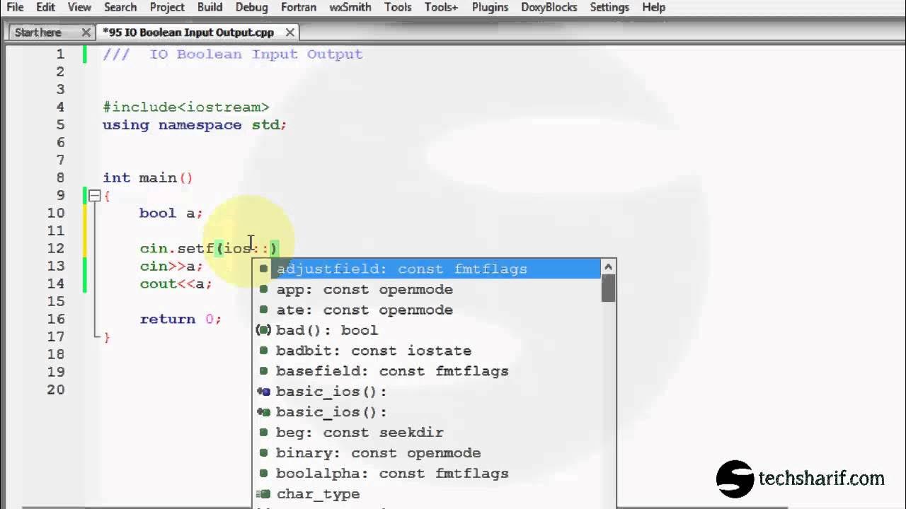 bangla c++ video tutorial 95 IO Boolean Input Output - YouTube