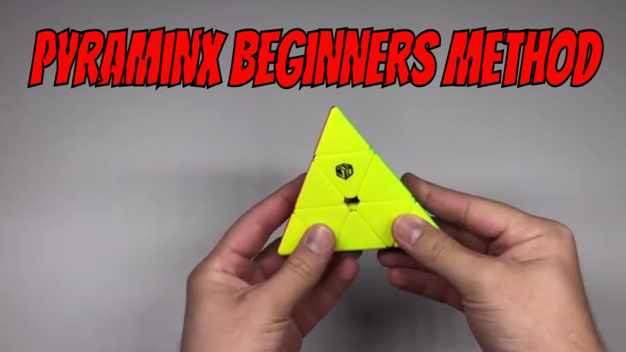 How To Solve A Pyraminx Layer By Layer Method For Beginners Youtube 8749