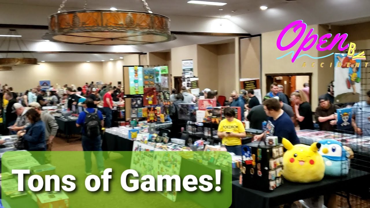 COMO Retro Game Con 2024 - Up and Coming Game Convention Part 1 - YouTube