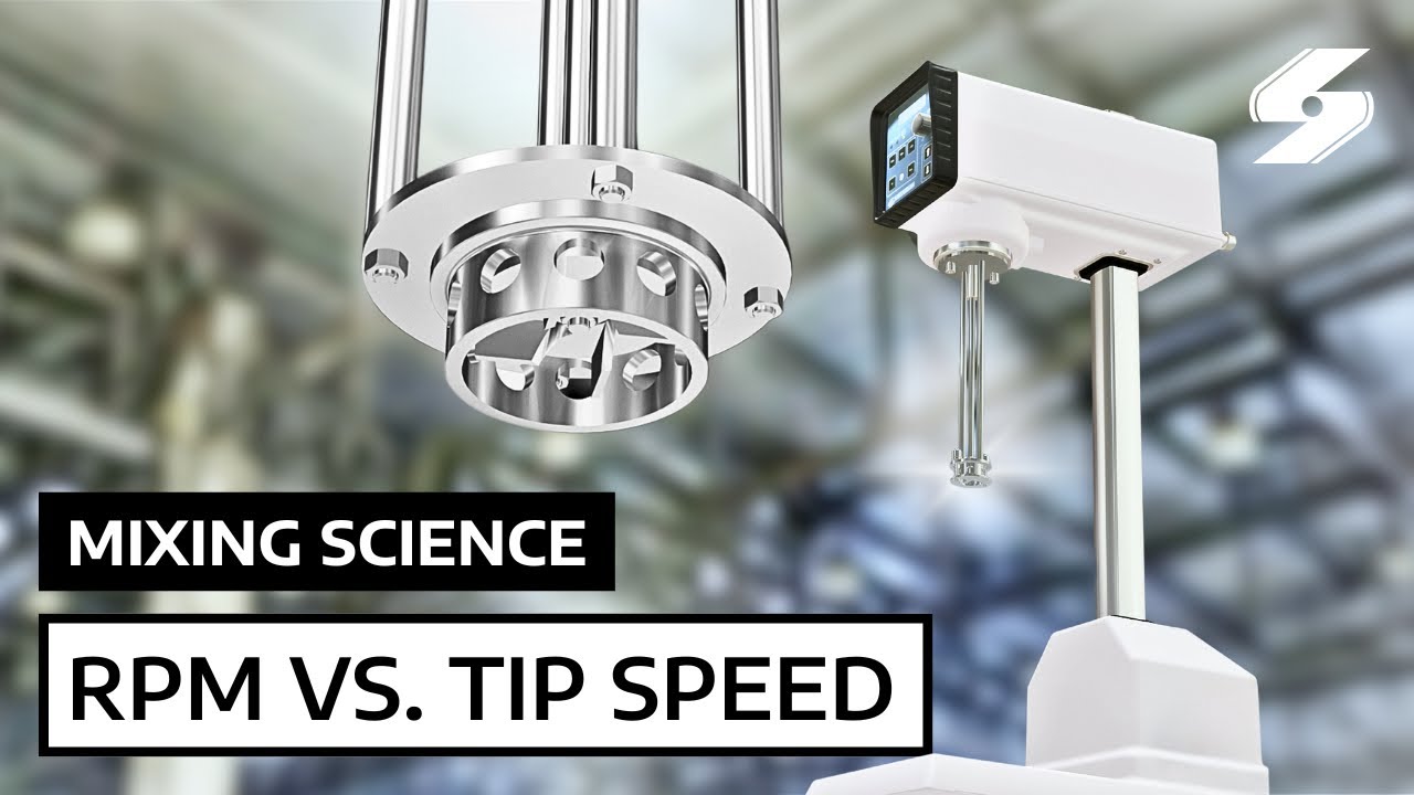 RPM vs. Peripheral Tip Speed – Mixing Science - YouTube