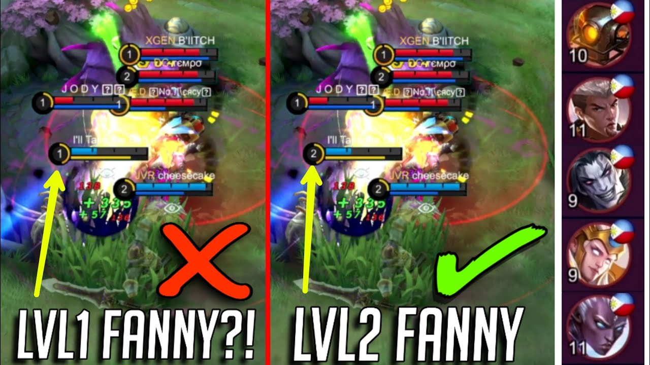 Fanny invade Tips vs hard counter hero | Fanny Tutorial | MLBB - YouTube