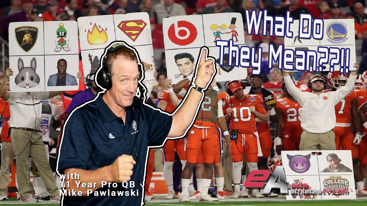 Football Hand Signals Play Calling at Cassandra Edwards blog