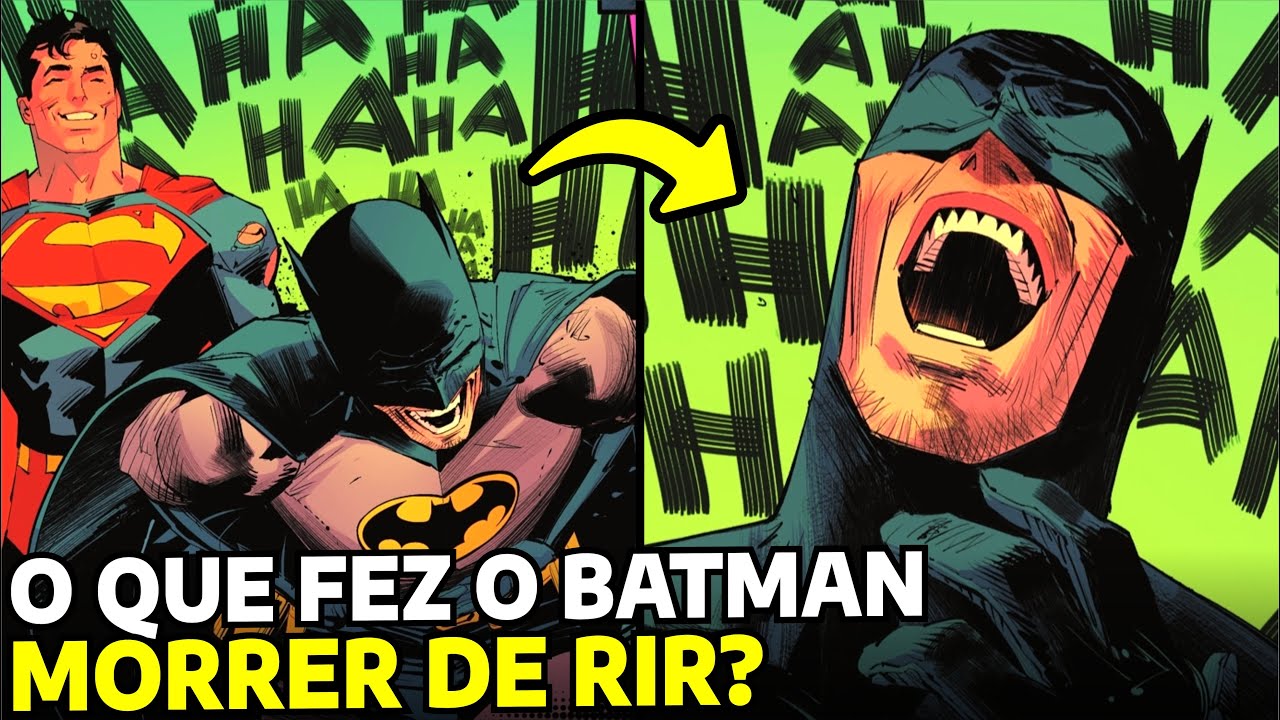DC FAZ O BATMAN MORRER DE RIR KKKK Batman/Superman: Melhores do Mundo ...