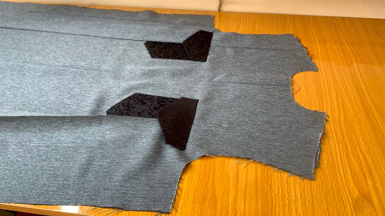 How To Make A Stylish Senator Pleat With An Embedded Front Pocket ...