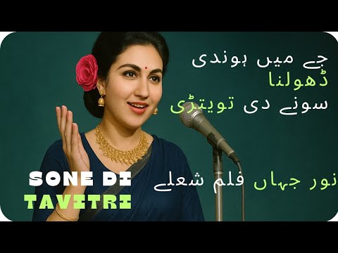 je main hundi dholna sone di tavitri | Noor Jahan song | remix song ...