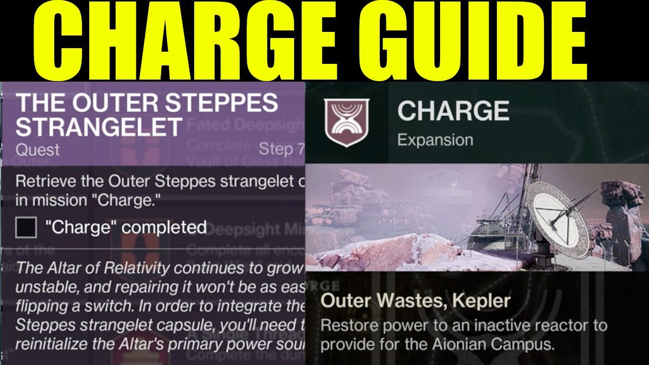 Destiny 2 - charge mission walkthrough (How to Charge Pylons) | Edge of ...