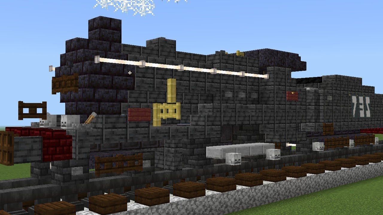 Minecraft SECR D1 Steam Locomotive Tutorial - YouTube
