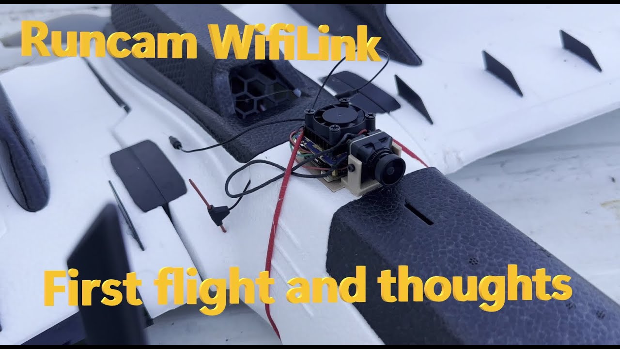 First OpenIPC Runcam Wifi Link Test - YouTube