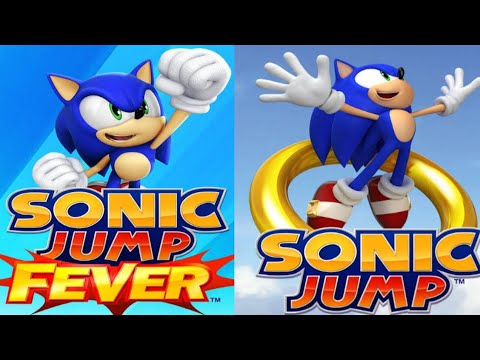 Sonic Jump Pro vs Sonic Jump Fever GAMEPLAY - YouTube