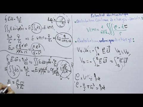 Electricite 1 - Eléctrostatique : Potentiel ,distribution de charge ...