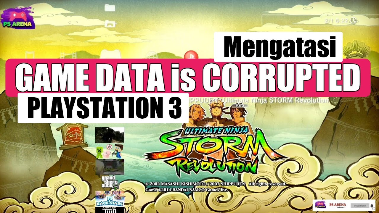 PS3 GAME DATA IS CORRUPTED - YouTube