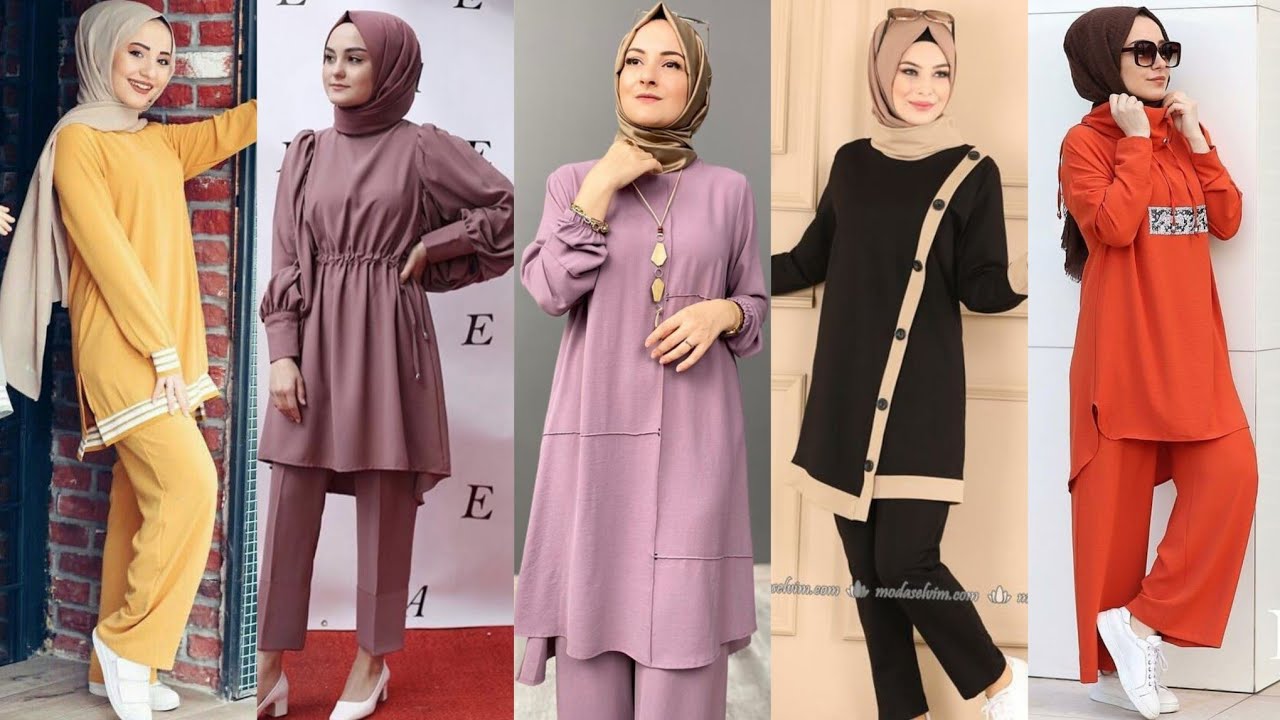 simple and casual wear Muslim woman outfits # beautiful and stylish ...