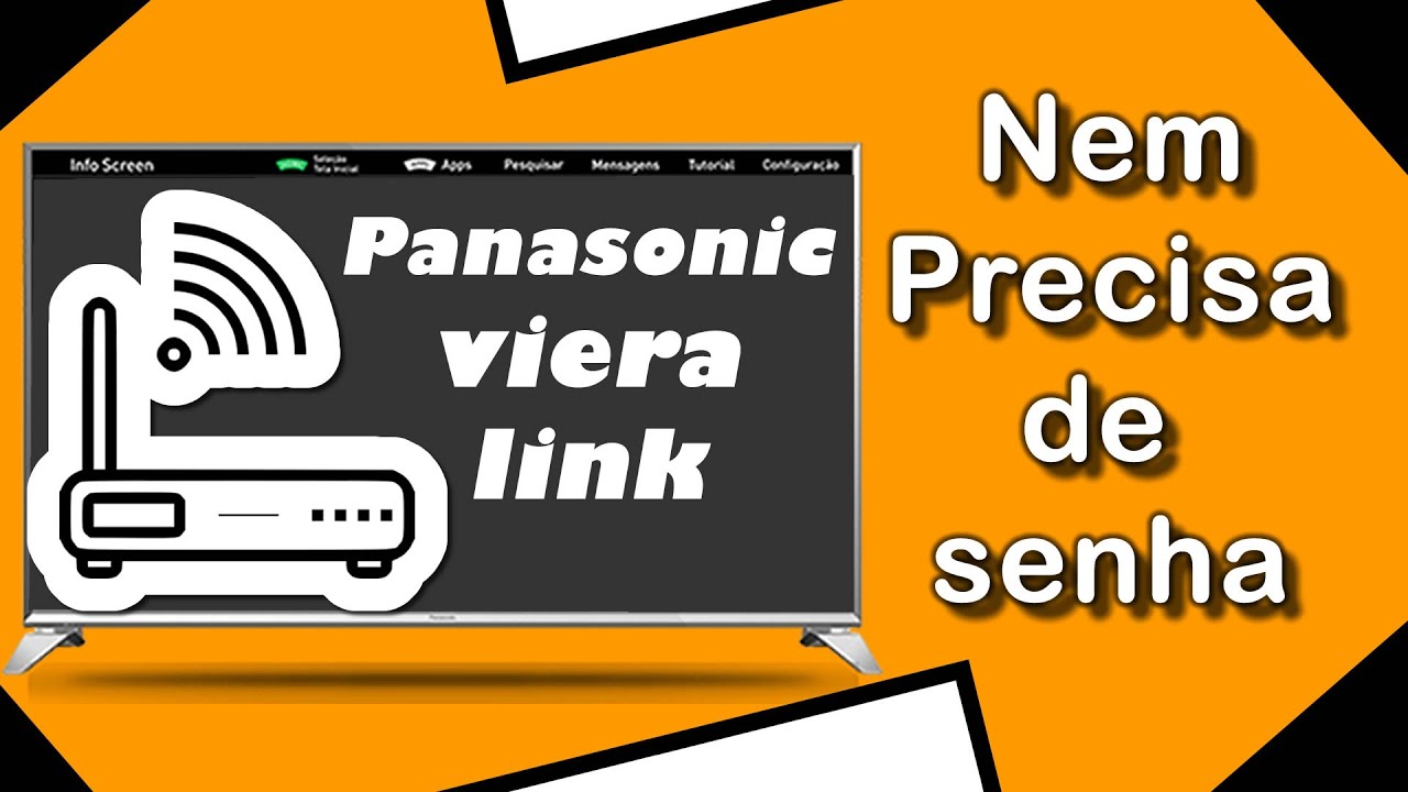 Como conectar Panasonic Viera Link na internet. - YouTube