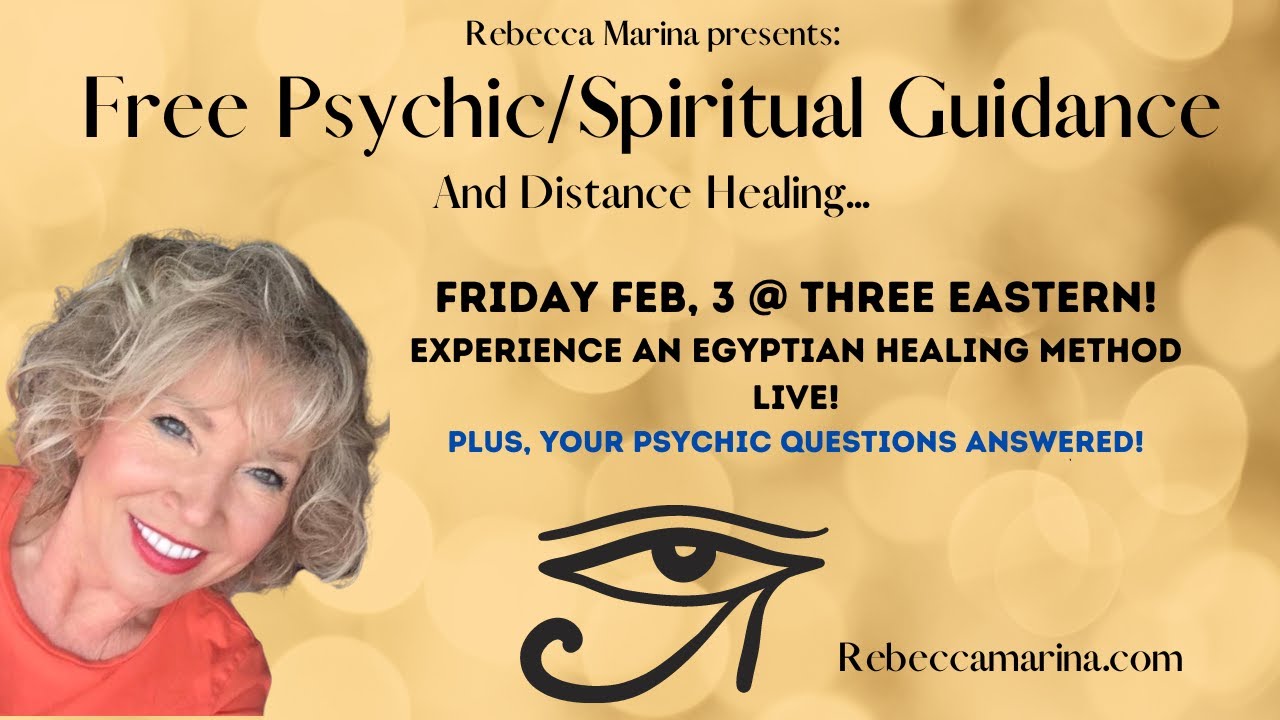 Free Psychic Guidance and Ancient Egyptian Healing Method - YouTube