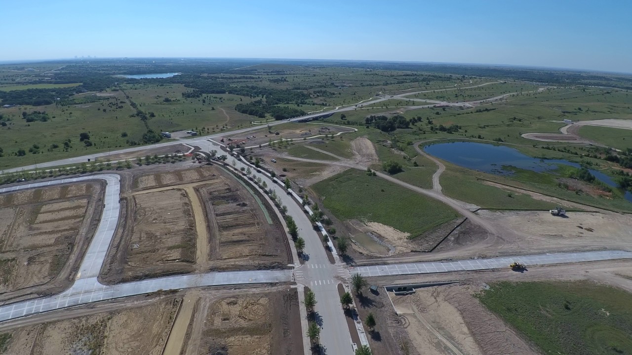 Droning around Walsh Ranch in Parker County, Texas - YouTube