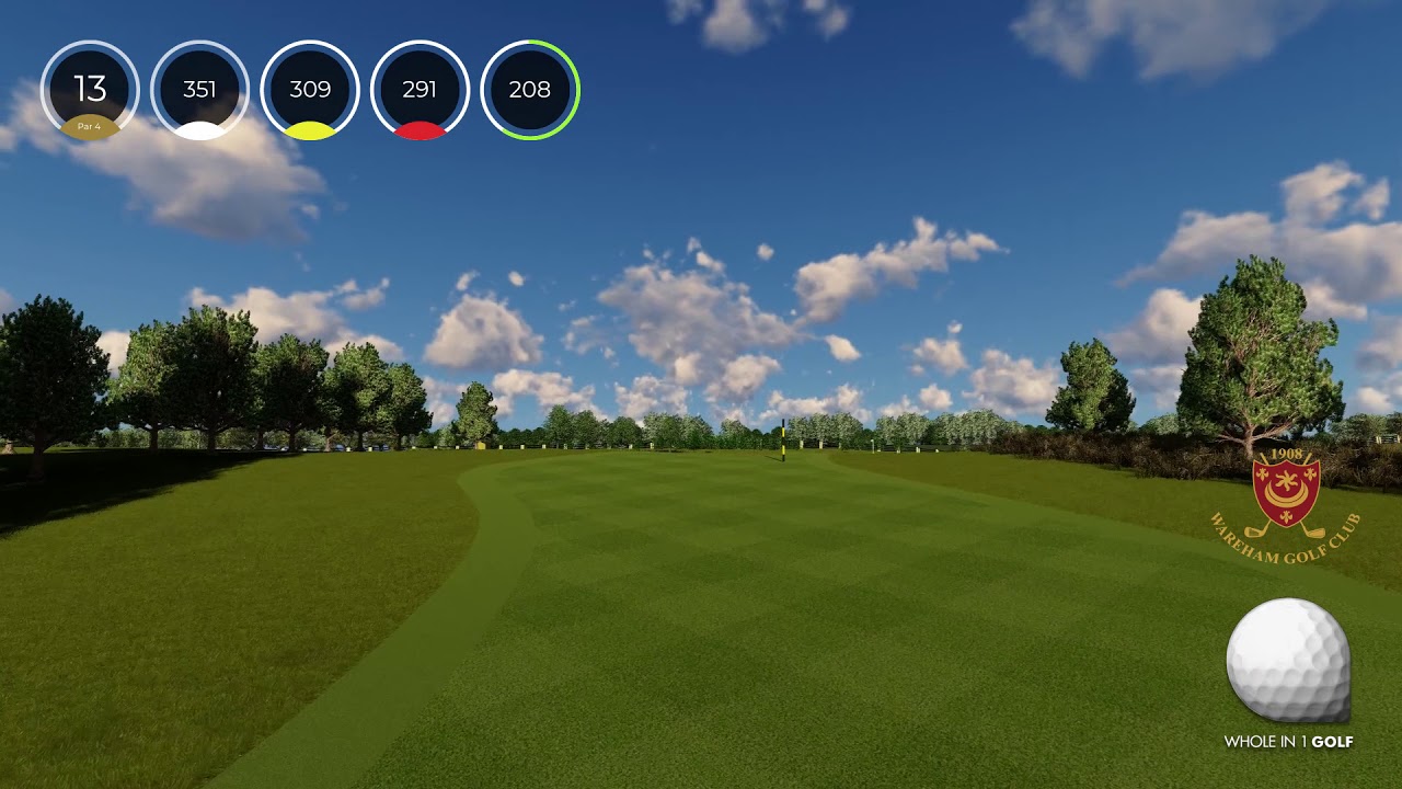 Wareham Golf Club - Hole 13 - YouTube