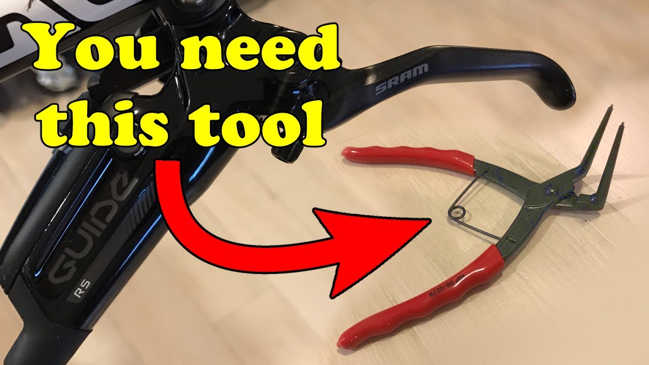 SRAM Guide Sticky Brake Lever Rebuild - YouTube