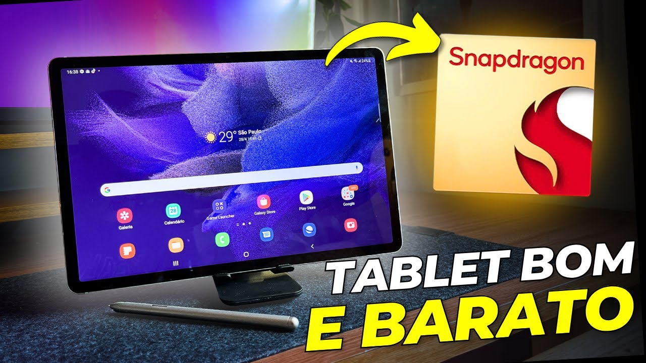 TOP 5 MELHORES Tablets BARATO pra Estudar, Trabalhar e JOGAR!!! (C ...