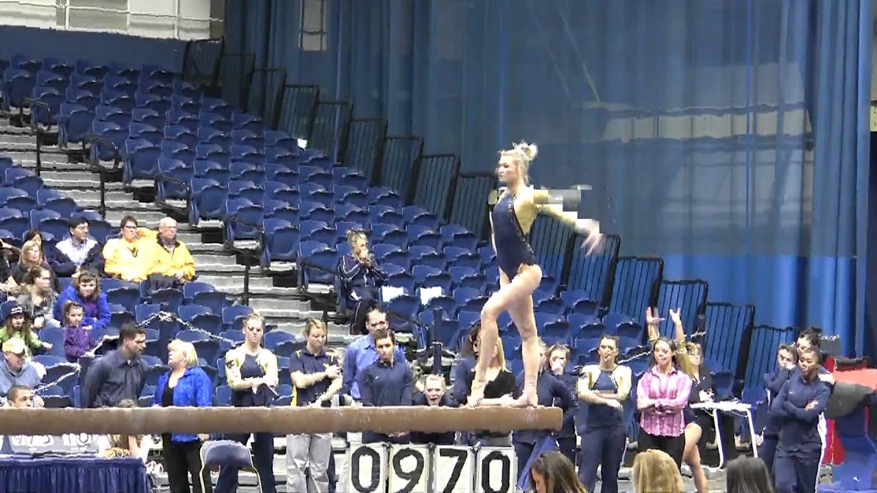 Amy Bieski 2010 Pitt vs WVU and Kent State Beam - YouTube