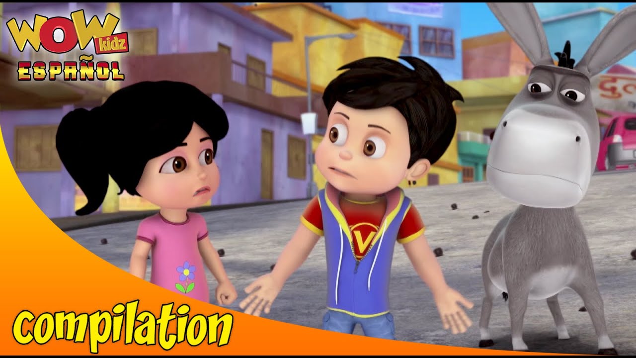 Vir The Robot Boy In Spanish | Compilation 133 | Wow Kidz Español - YouTube