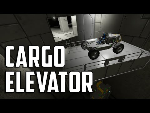 Space Engineers - S2E23 'Rotating Cargo Elevator' - YouTube