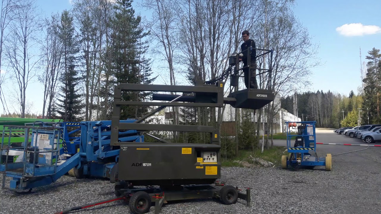 Simon Lift perässävedettävä nostin - YouTube