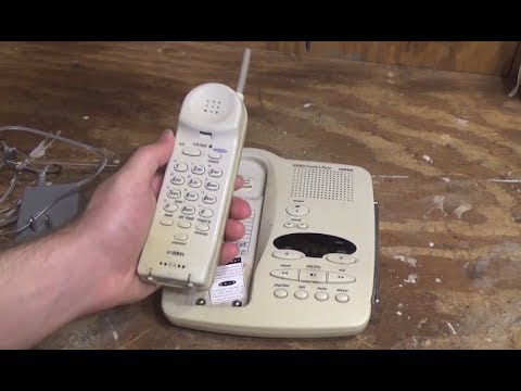 Refurbish Uniden 900 MHz Cordless Phone | Model EXI 915 - YouTube