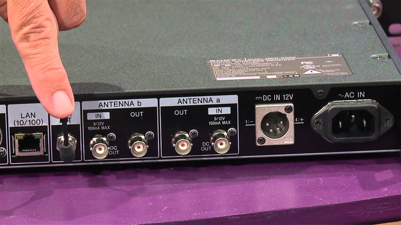 Sony DWX Series DWR-R02D Digital Wireless System Overview | Full ...