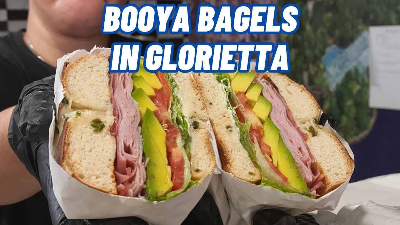 BOOYA BAGELS IN GLORIETTA ACTIVITY CENTER! - SUPER LOADED NA PALAMAN! - YouTube