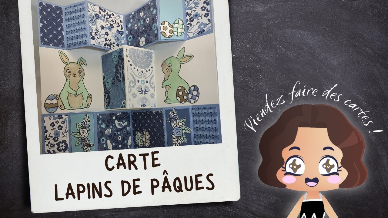 Atelier Kit S-A-B 22/02/24 : Carte lapins de Pâques - YouTube