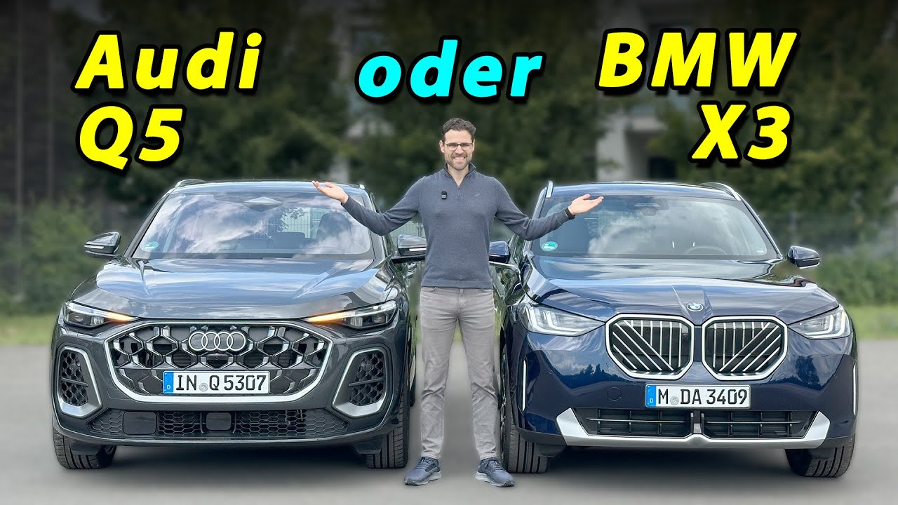 Neuer Audi Q5 gegen BMW X3 im Vergleichstest! Welches ist das bessere ...