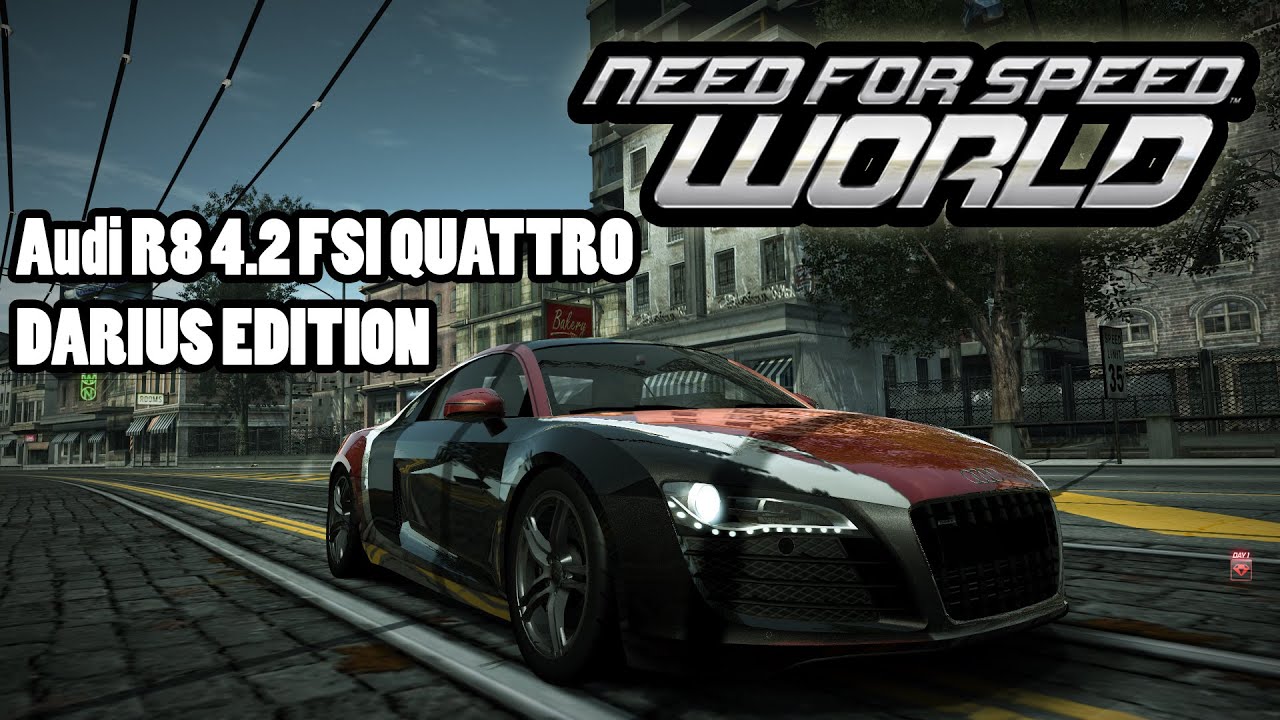 NFS World Audi R8 4.2 FSI QUATTRO DARIUS EDITION | Engine Sound-Speed ...