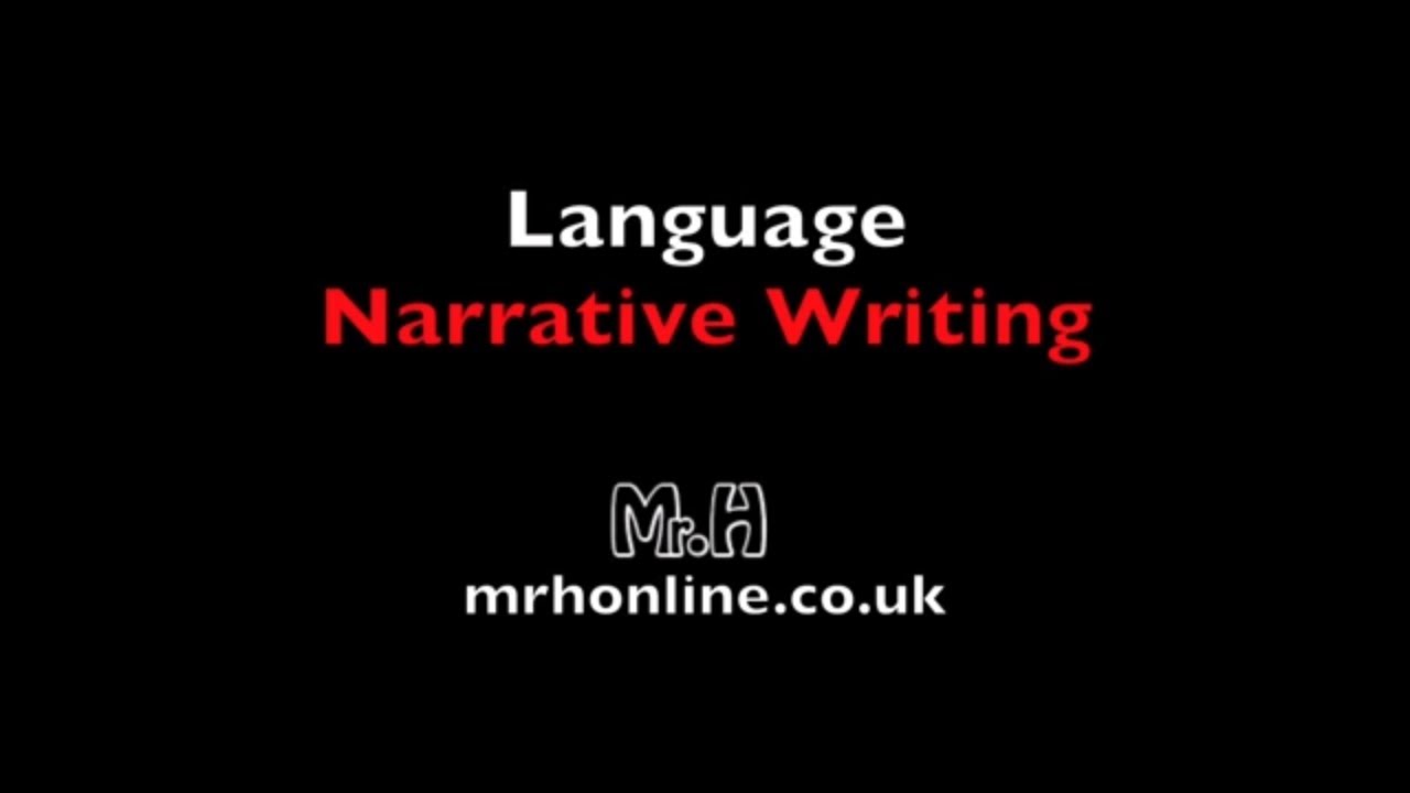 English Language - Narrative Writing - YouTube