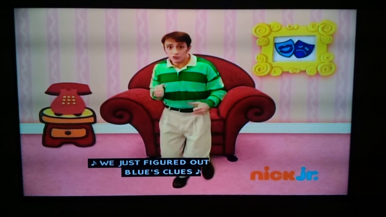 Blue's Clues We Just Figured Out Blue's Clues (Blue's Sad Day) - YouTube