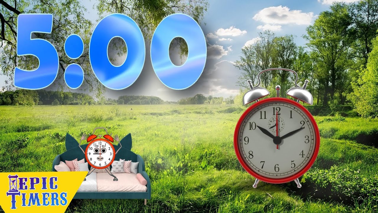 5 Minute Spring Forward Music Timer! - YouTube