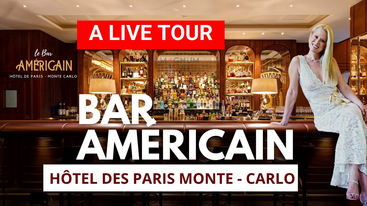 Virtual Tour of The Bar Americain in Monaco - YouTube