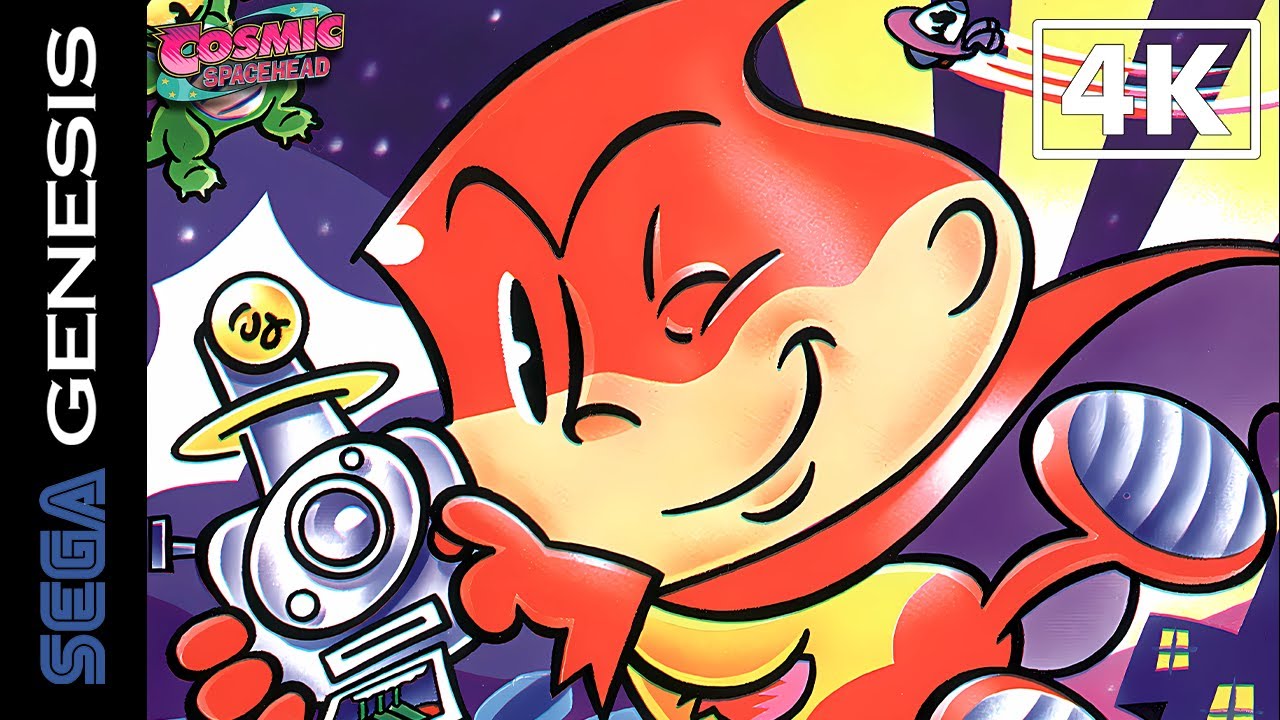 Cosmic Spacehead (Genesis) Playthrough [4K] - YouTube