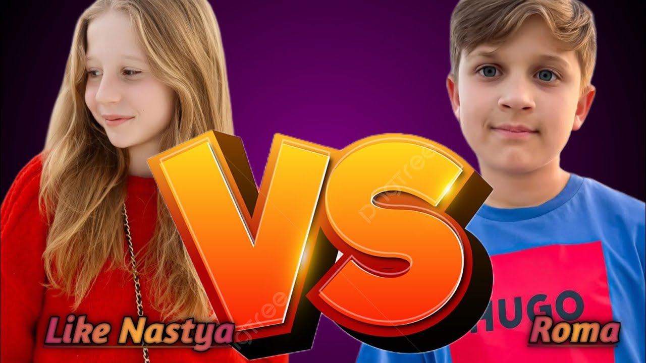 Like Nastya VS Roma (Kids Roma Show) Natural Transformation From Start ...